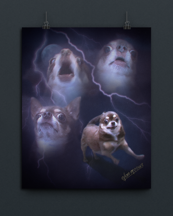 Custom Pet Portraits – Olan Meows